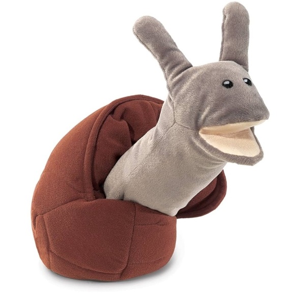 Folkmanis Puppets | Toys | Folkmanis Snail Hand Puppet | Poshmark